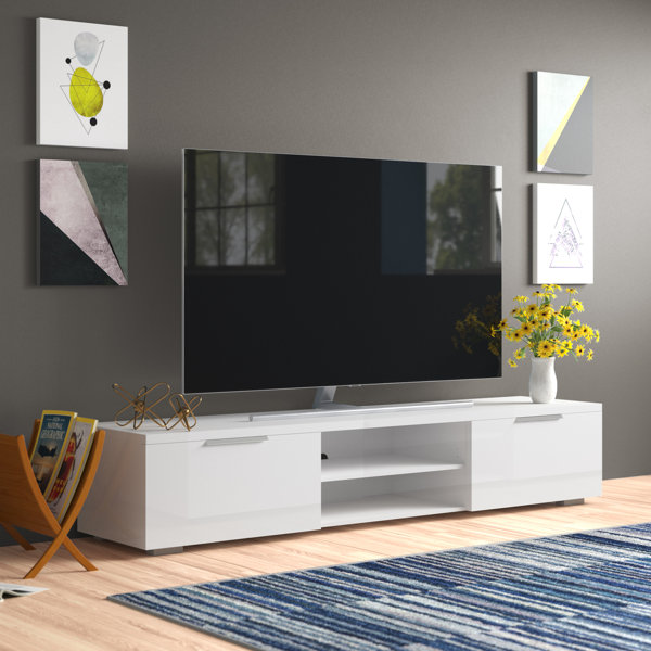 Zipcode Design Ansel 68 Inch Wide Media Console Reviews Wayfair